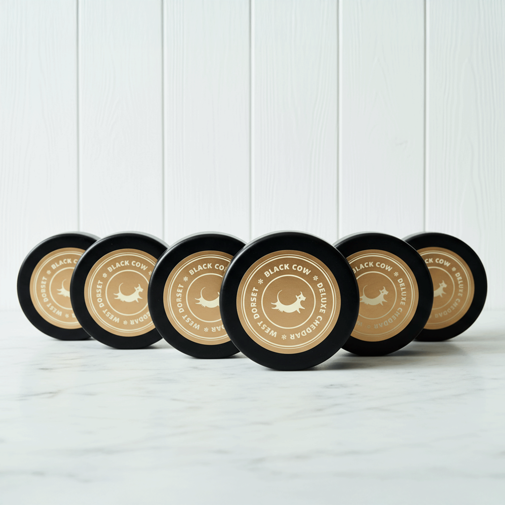 Black Cow Deluxe Cheddar Cheese 900g x 6